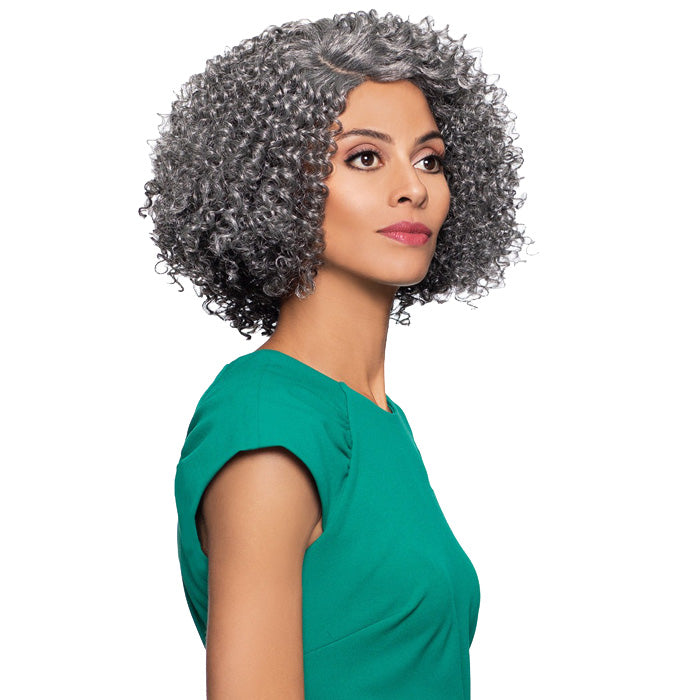 Foxy Silver Salt N Pepper J-Part Lace Front Wig - ALLISON – Ebonyline