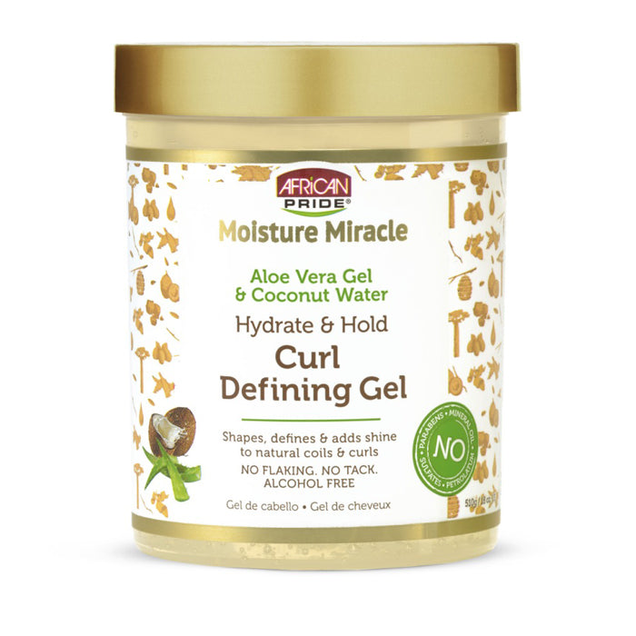 African Pride Moisture Miracle Aloe Vera Gel & Coconut Water - CURL DE ...