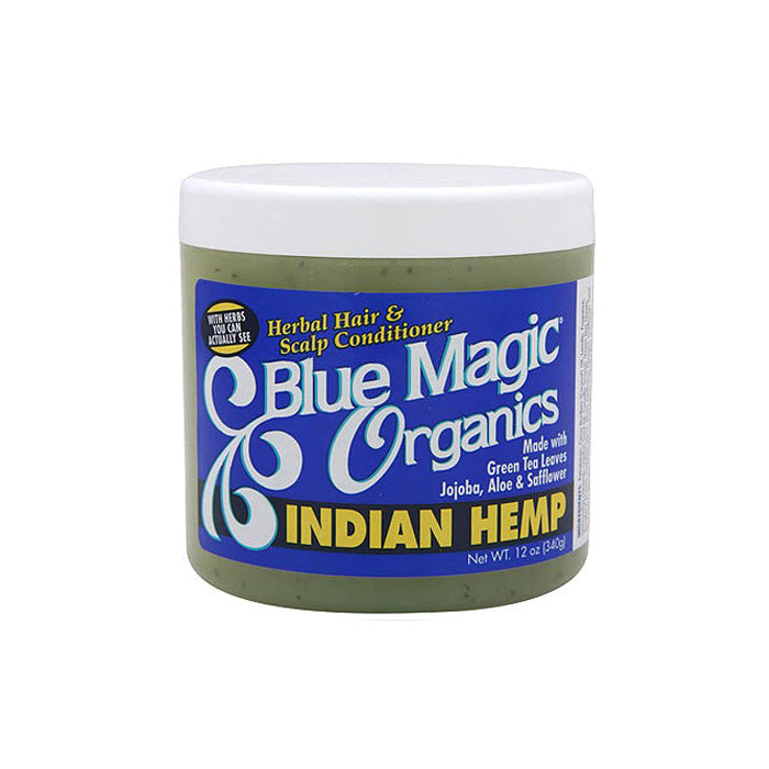 Blue Magic Organics Scalp Conditioner - INDIAN HEMP 12 oz – Ebonyline