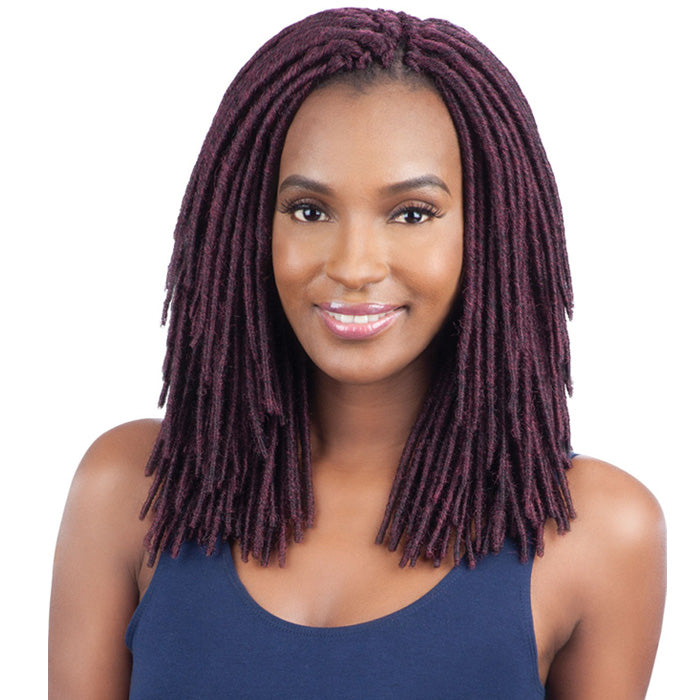 Model Model Glance Pre-Looped Crochet Braid - MEDIUM SOFT FAUX LOC 10 ...