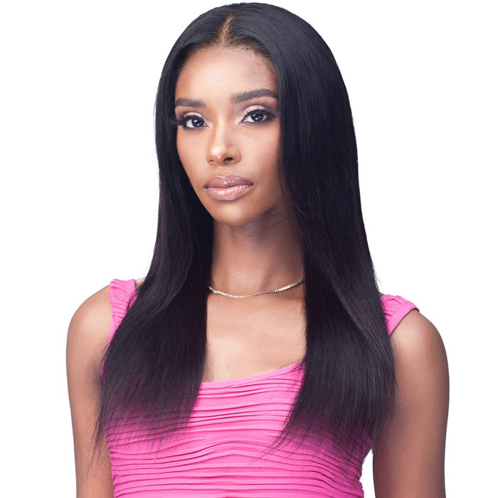 Bobbi Boss 100% Unprocessed Human Hair 13x4 Pre-Plucked HD Lace Front ...