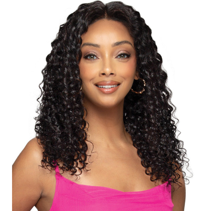 Bobbi Boss Glueless 100% Unprocessed Human Hair 13x7 HD Lace Front Wig ...