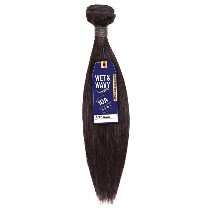 Sensationnel Bare & Natural Unprocessed Virgin Human Hair Wet & Wavy W ...
