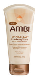 Ambi Even & Clear EXFOLIATING WASH 5 oz – Ebonyline