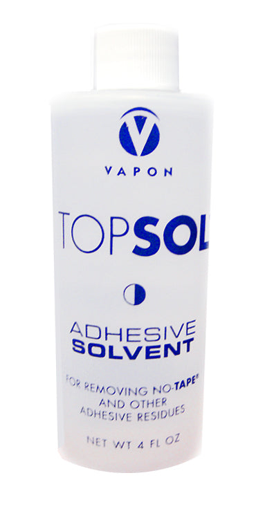 Topsol Glue Remover No tape Adhesive Solvent Lace 4 oz- BAD CONDITION ...