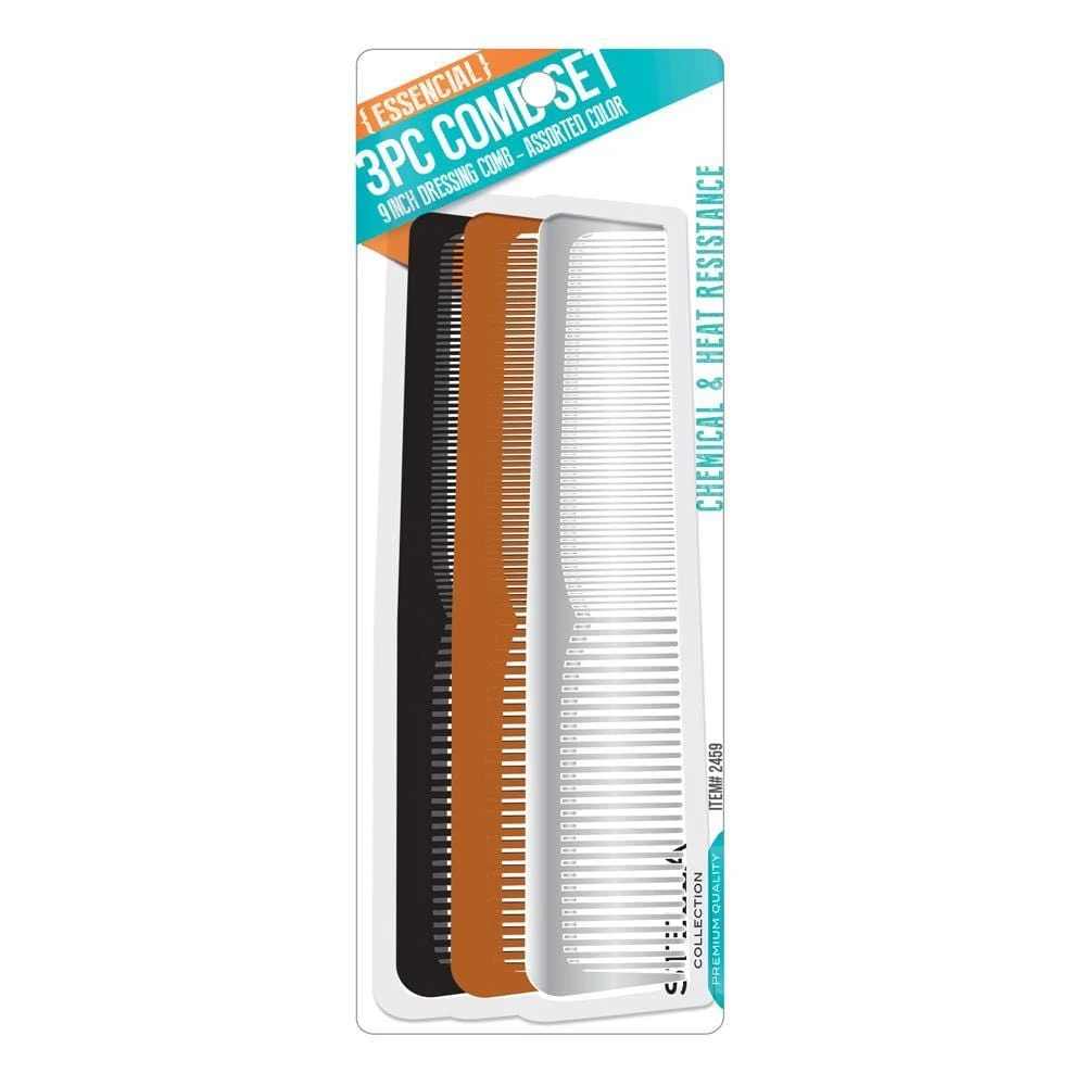 MAGIC Comb-COMB 3PCS SET ASSORT 9" – Ebonyline