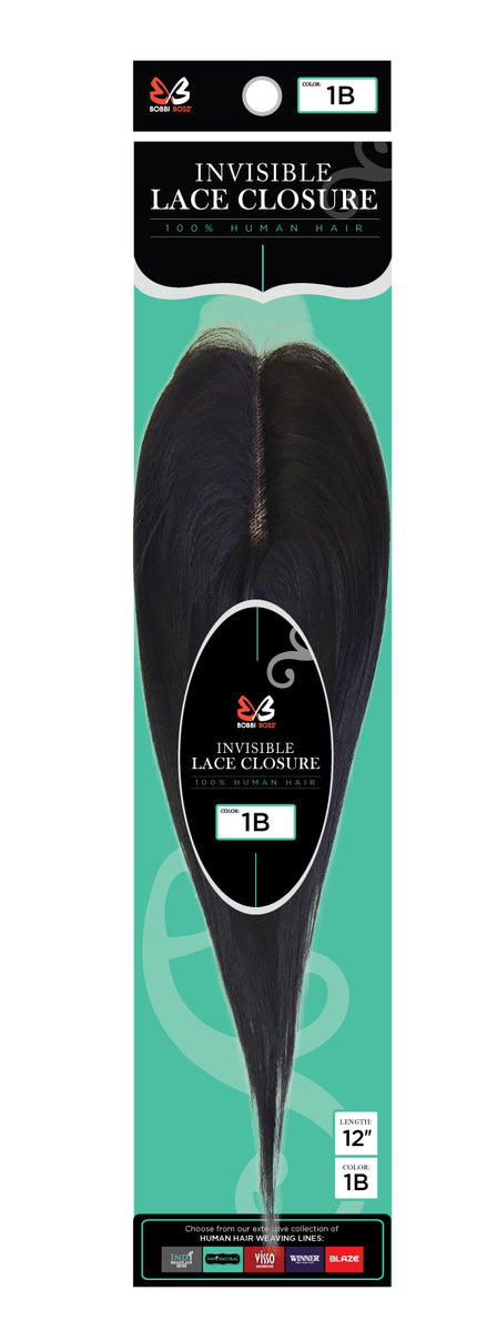 Bobbi Boss Invisible Lace Part Closure 12 Inch – Ebonyline