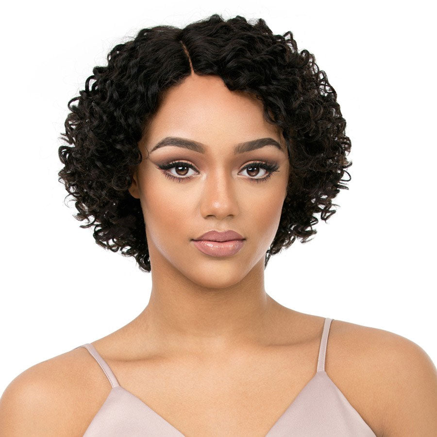 It's a Cap Weave 100% Human Hair Lace Part Wig HH SECRET – Ebonyline
