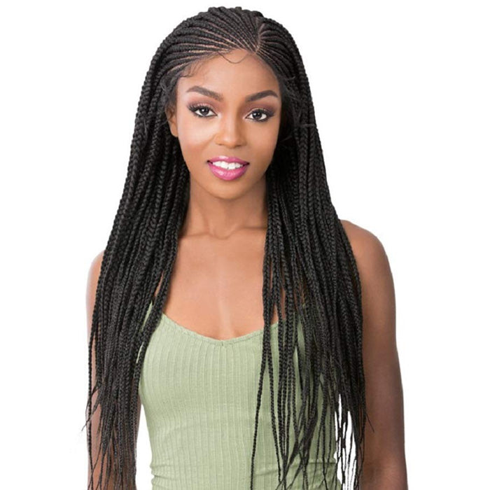 It's a Wig Lace Front Braided Wig - MICRO BOX BRAID – Ebonyline