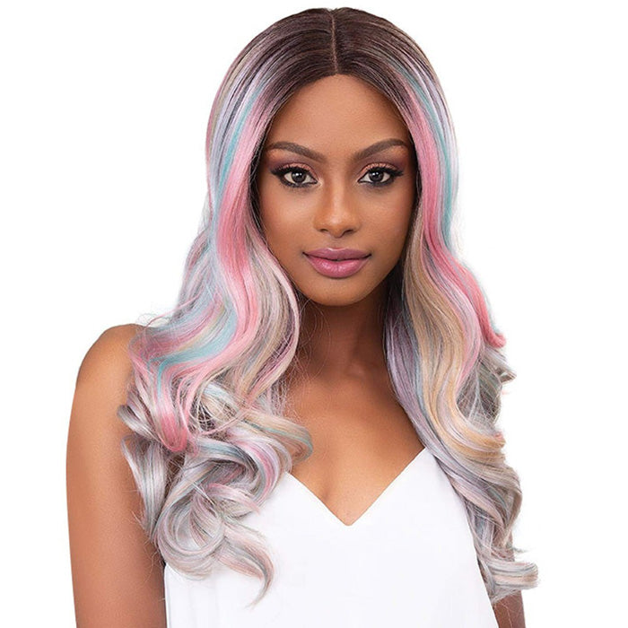 Janet Collection Color Me Deep Part Lace Wig - LOVELY – Ebonyline