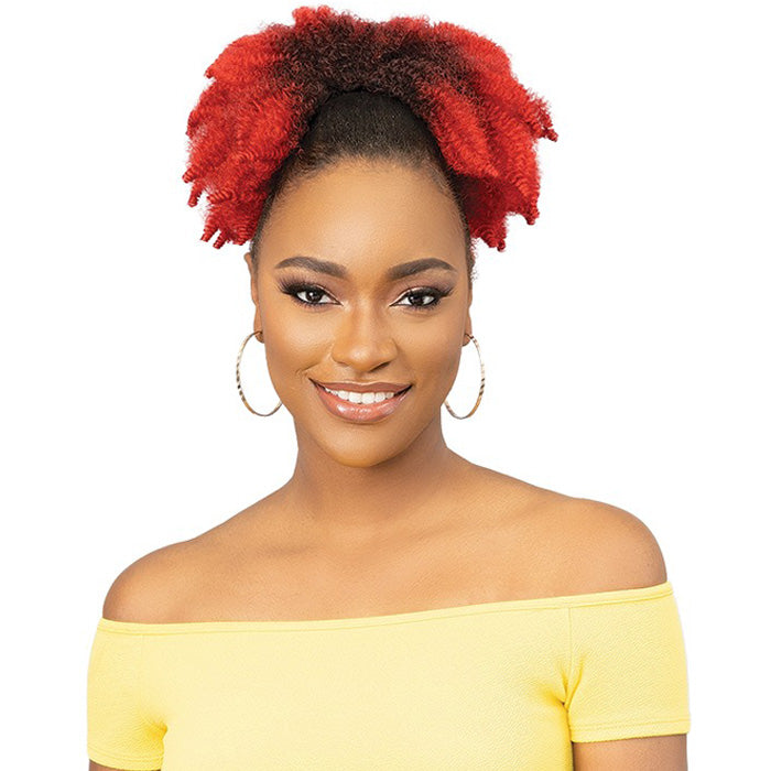 Janet Collection Noir Everytime Drawstring Ponytail - HONEYDEW – Ebonyline