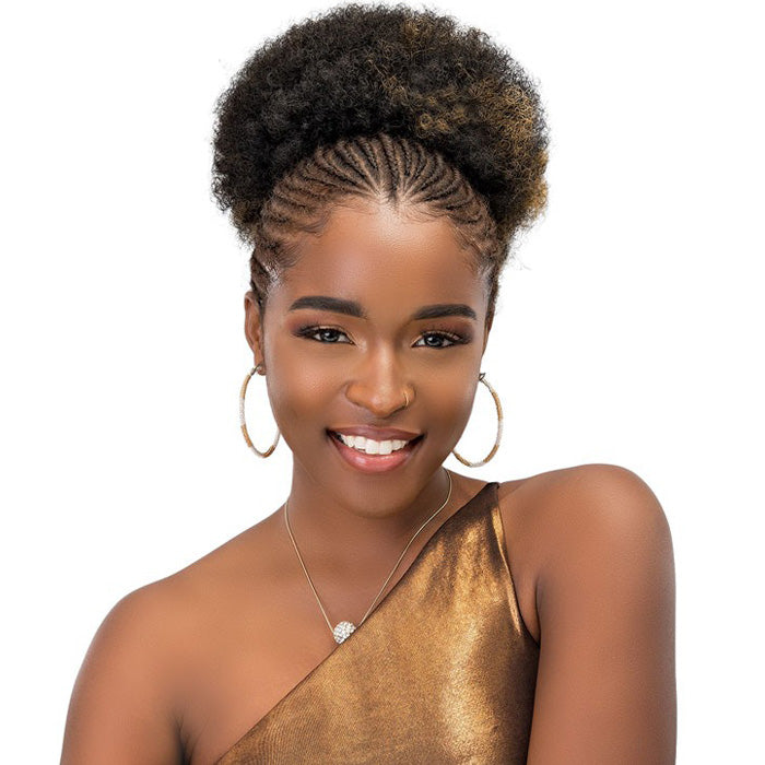 Janet Collection Noir Drawstring Ponytail - AFRO PUFF STRING – Ebonyline