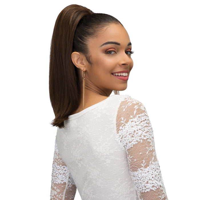 Janet Collection Drawstring Ponytail - CHERRY – Ebonyline