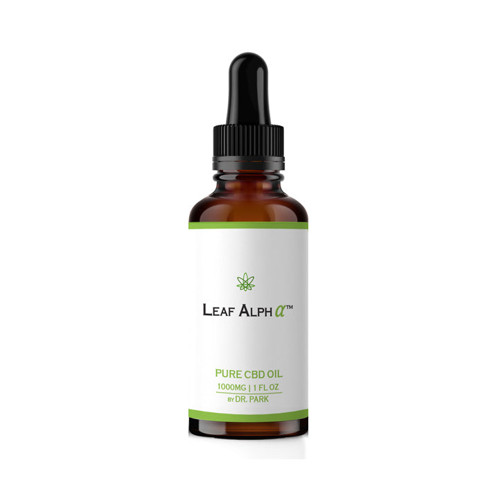 Leaf Alpha Pure CBD OIL 1000 Mg (1 FL OZ) / 2000 Mg (2 FL OZ) by Dr. P ...