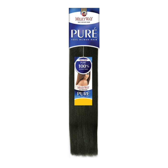 Milky Way Pure 100% Human Hair Weave - YAKY 8"/10"/12"/14" – Ebonyline