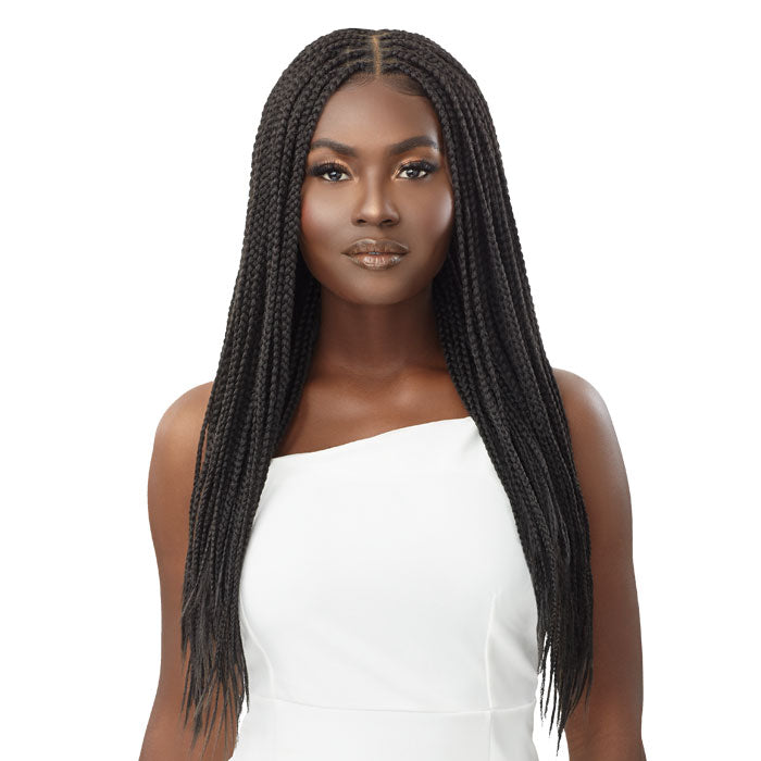 Outre Pre-Braided HD 13X4 Box Braids HD Lace Front Wig - KNOTLESS SQUA ...