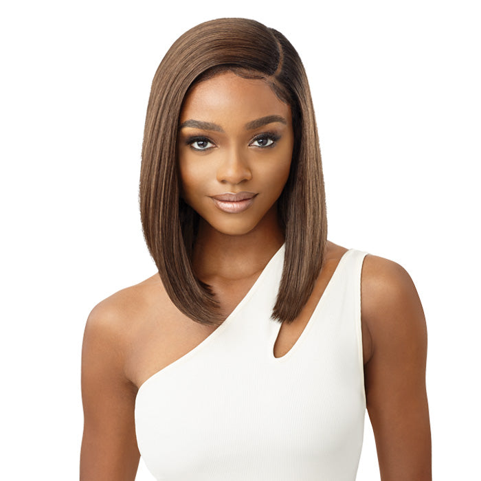 Outre Sleek Lay 5" Deep C-Part HD Lace Front Wig - NELLA – Ebonyline