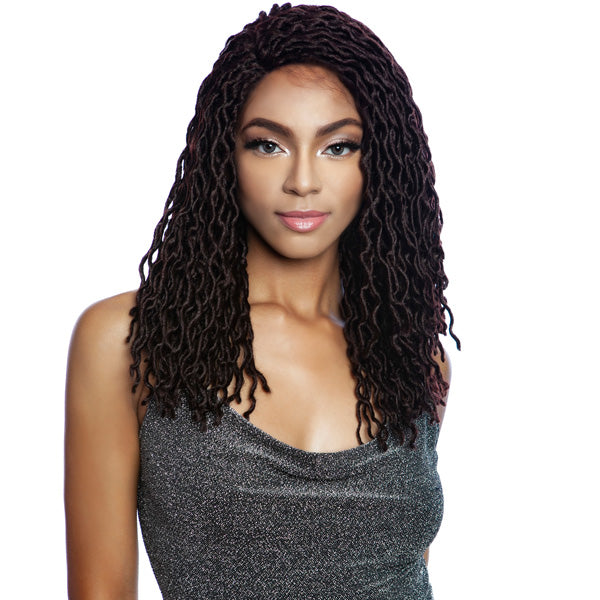 Mane Concept Red Carpet Braided Lace Front Wig - RCIB202 CURLED FAUX L ...
