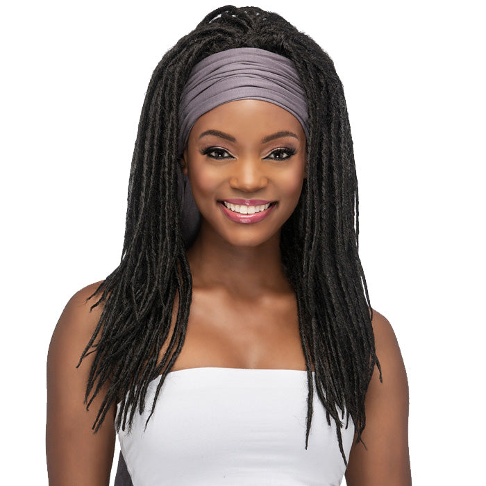 Vivica A Fox Loc Braid Head Wrap Wig - RORY – Ebonyline