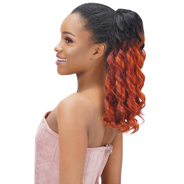 Zury Sis Natural Dream Miss Drawstring Ponytail - MISS ND CURLY 14 ...
